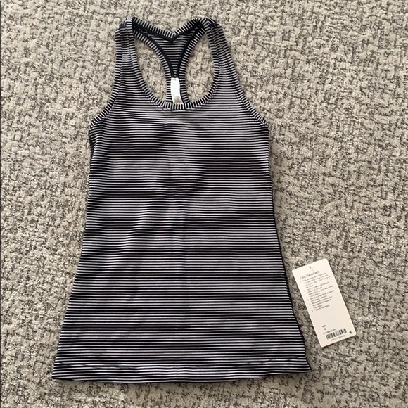 lululemon athletica | Tops | Lulu Lemon Cool Racerback Tank Size 4 ...